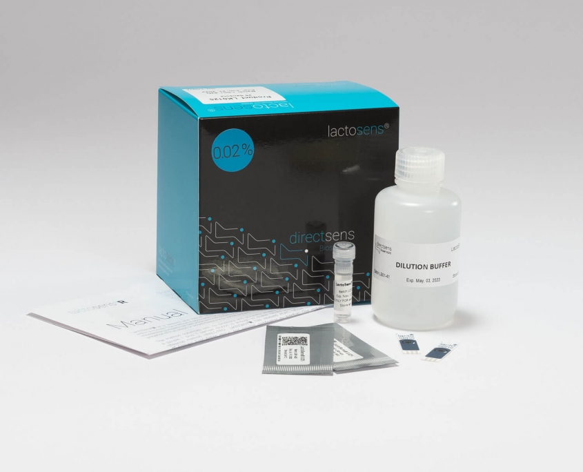 LactoSens®0.02% lactose assay kit - lactose sensor