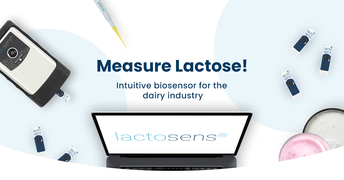 Intuitive biosensors for the dairy industry - Lactosens